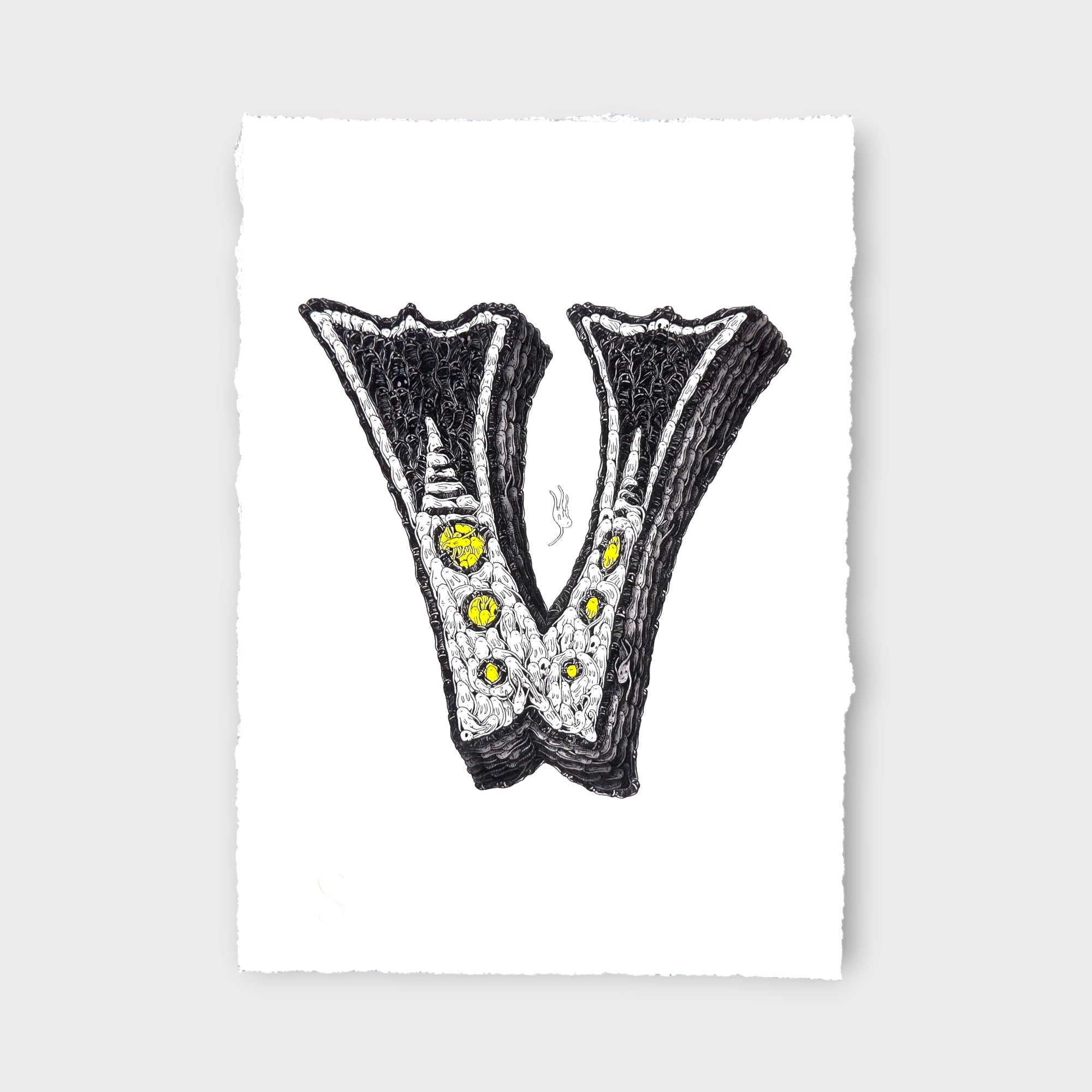 Richard Berner - V is for... (2025) – STOWE GALLERY